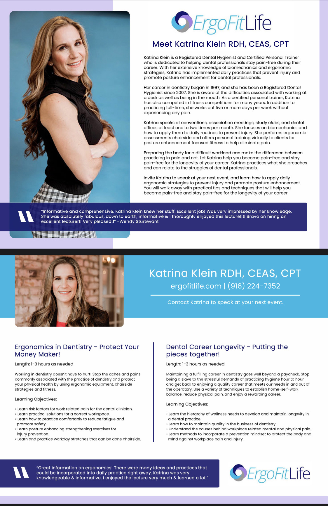 Ergonomics for Dental Professionals | Ergo Fit Life | Courses